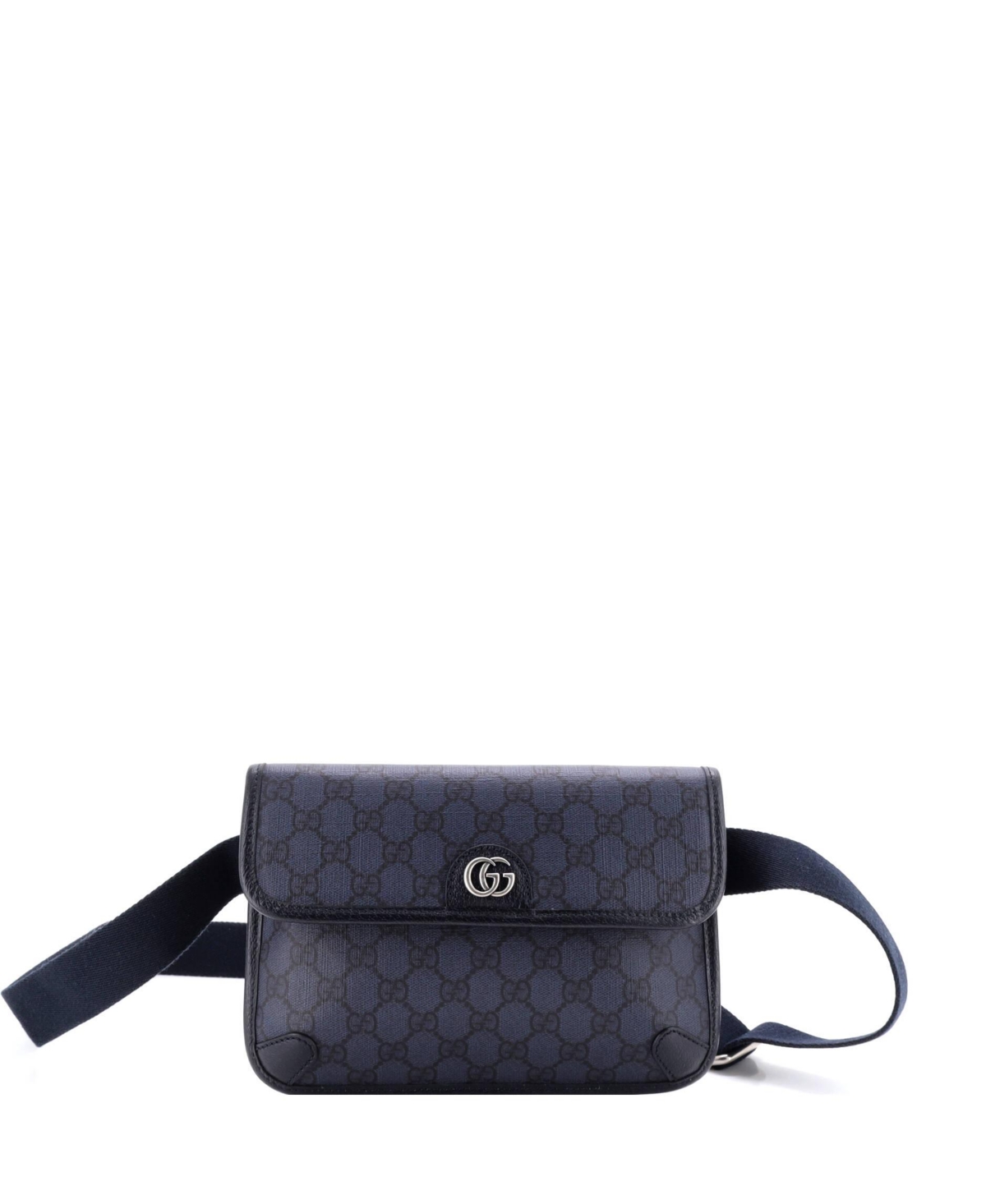 Click here for Pre-Owned Gucci Flap Belt Bag Gg Coated Canvas wit... prices