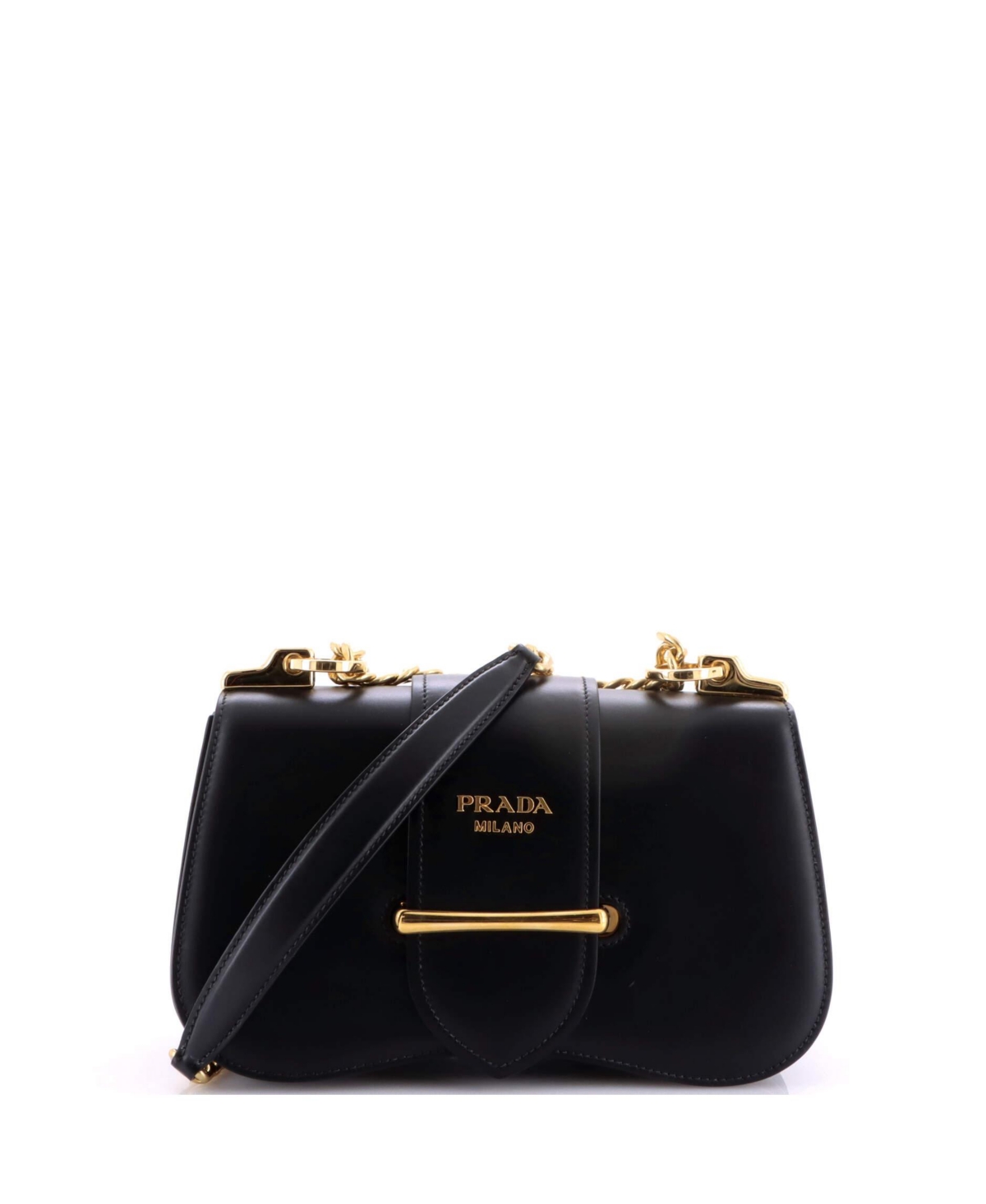 Click here for Pre-Owned Prada Medium Sidonie Chain Shoulder Bag... prices