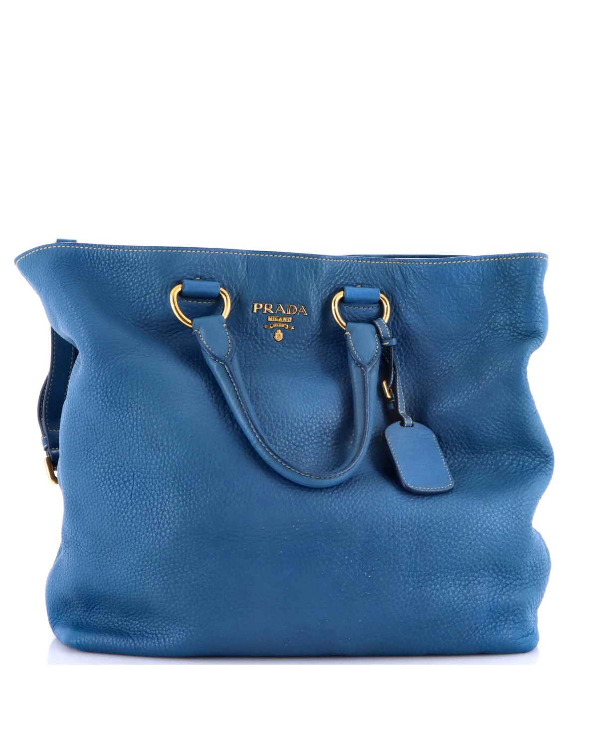Click here for Pre-Owned Prada Large Convertible Shopper Tote Vit... prices