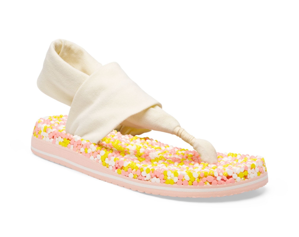 Click here for Sanuk Womens Bubble Sling Sandals - Pearl blush prices