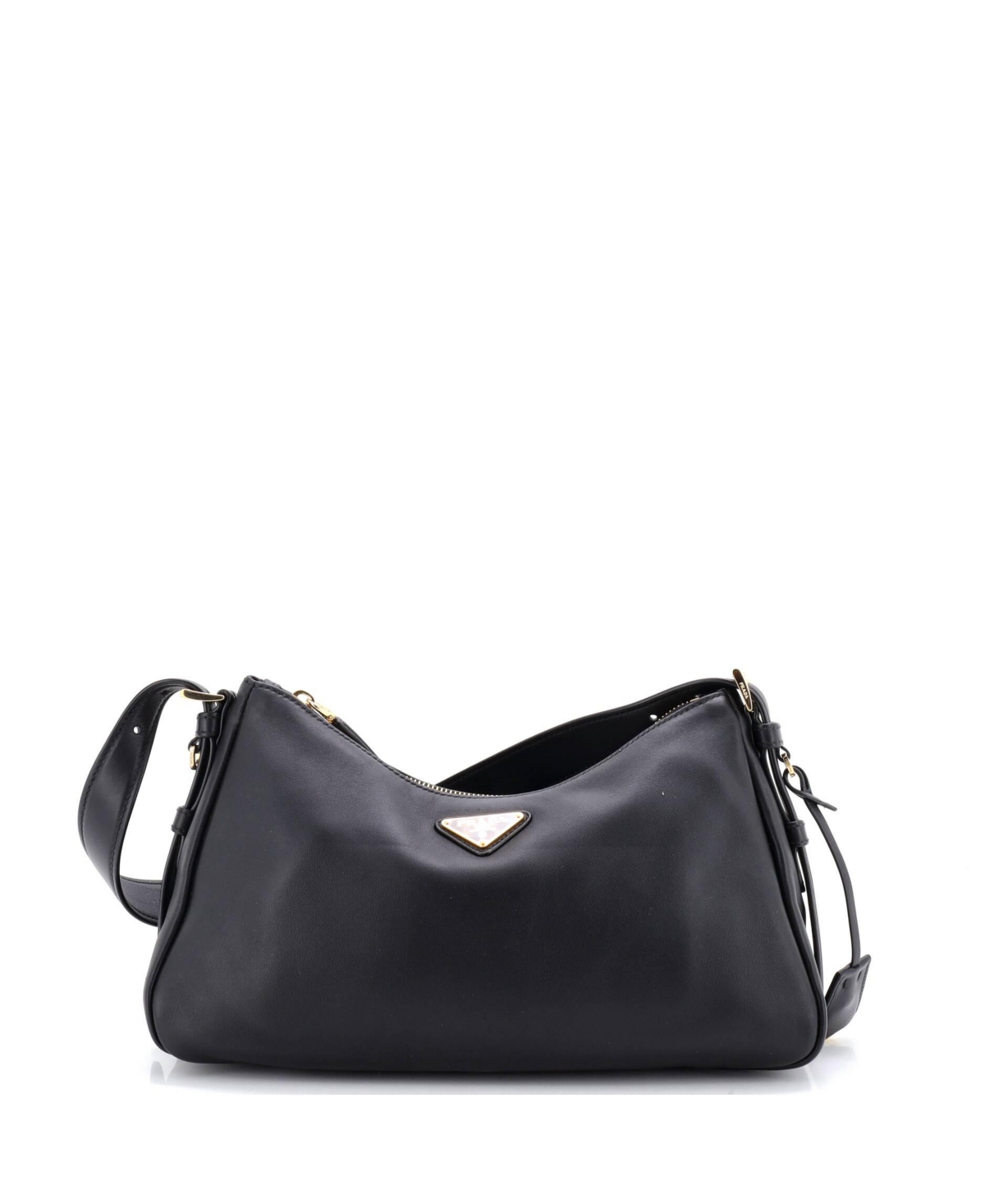 Click here for Pre-Owned Prada Medium Aimee Shoulder Bag Leather... prices