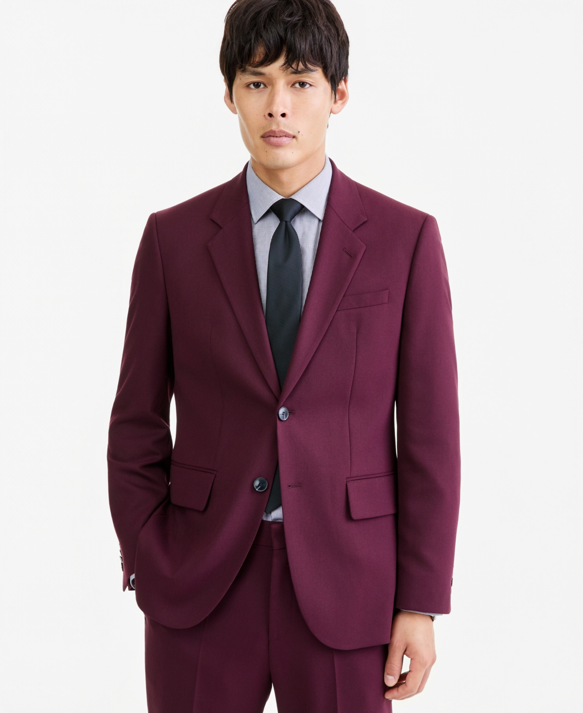 Click here for Hugo by Hugo Boss Mens Modern-Fit Solid Suit Jacke... prices
