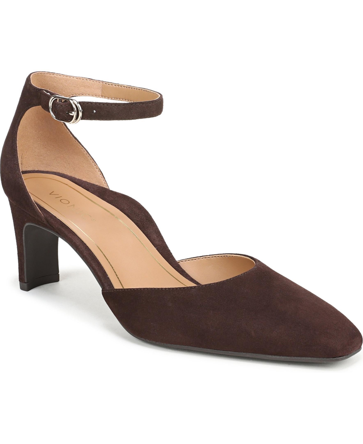 Click here for Vionic Womens Scarlett Heels - Cafe noir suede prices