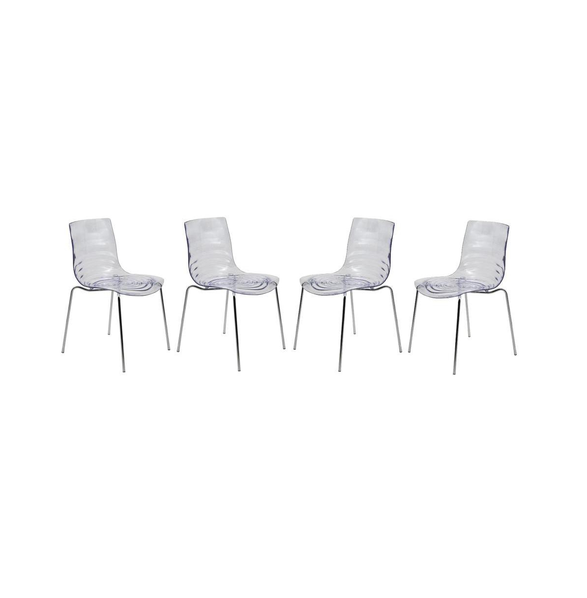 Click here for LeisureMod Astor Water Ripple Design Dining Chair... prices