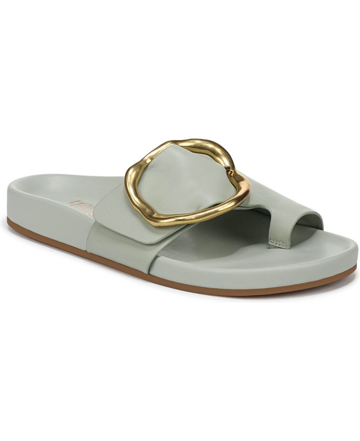 Click here for Franco Sarto Womens Brianka Slide Sandals - Sage G... prices