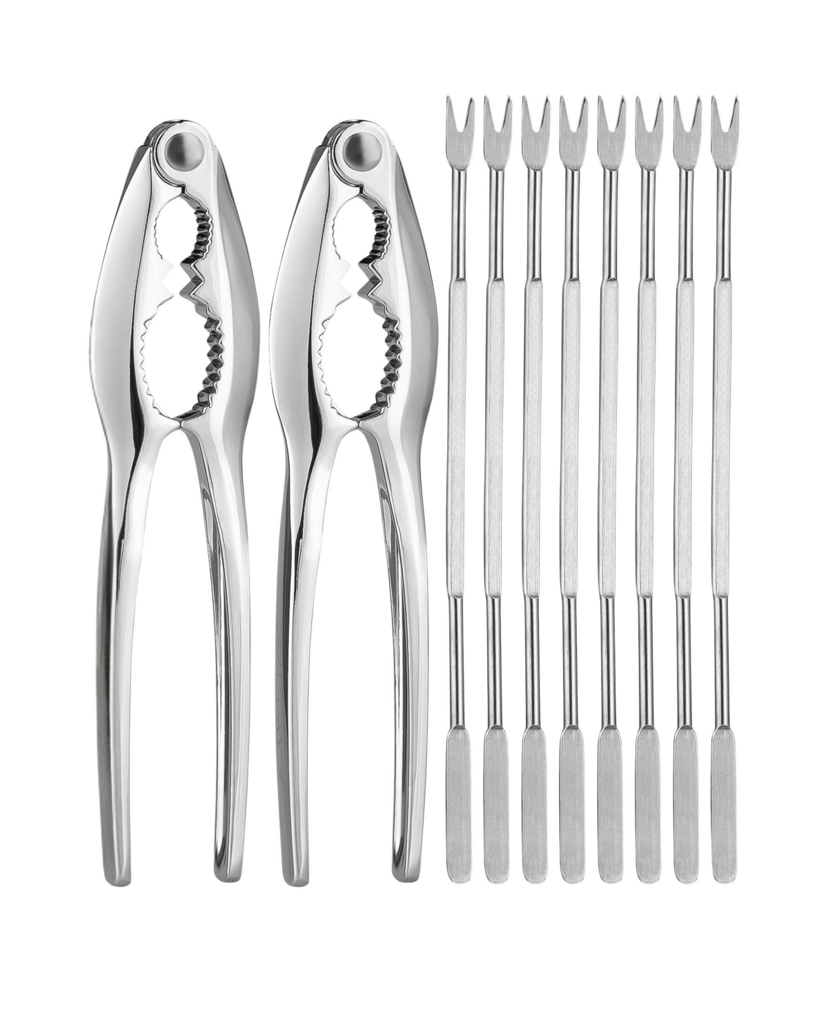 Click here for Zulay Kitchen 10 Piece Crab Crackers and Tools Set... prices