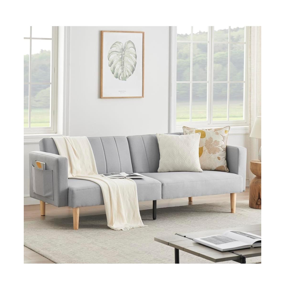 Click here for gaomon 78" Futon Sofa Bed  Convertible Sleepe... prices