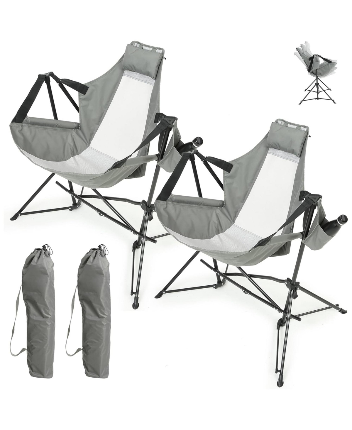 Click here for Rainsken Portable Folding Hammock Camping Chairs S... prices