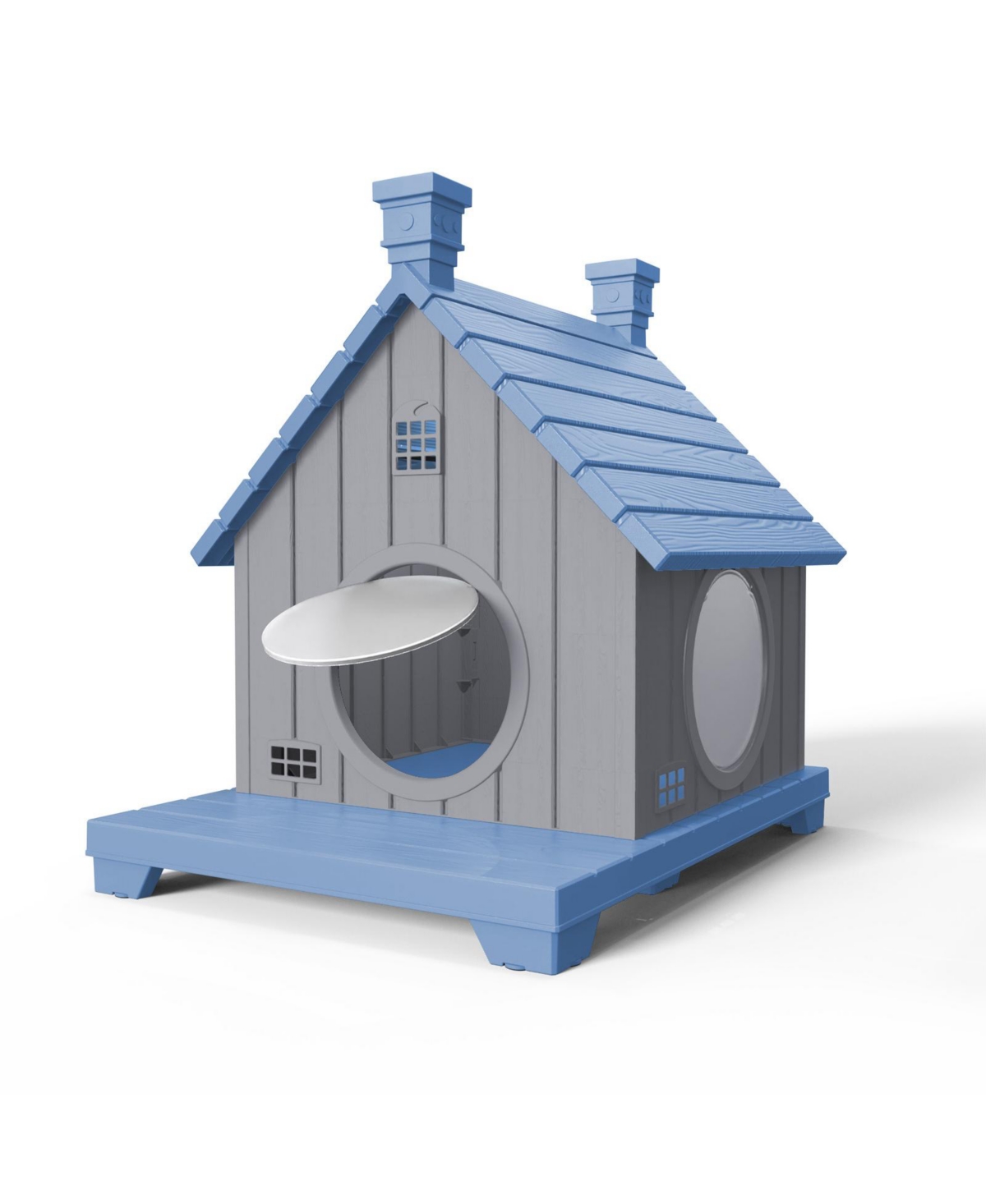 Click here for Zeus and Ruta Two Tone Plastic Cat House With Porc... prices