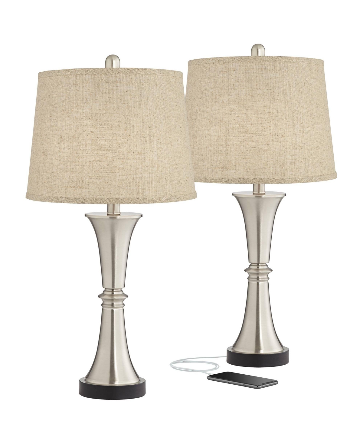 Click here for 360 Lighting Seymore Modern Table Lamps 26" H... prices