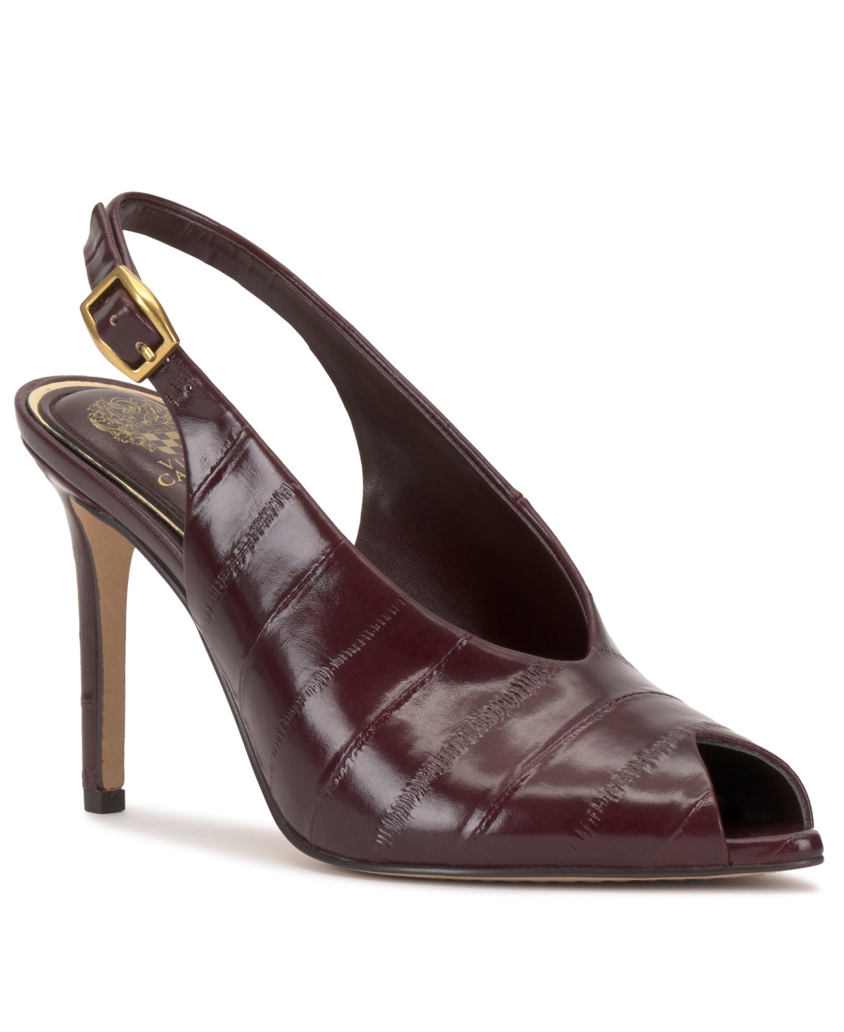 Click here for Vince Camuto Womens Helenza Peep-Toe Slingback Pum... prices