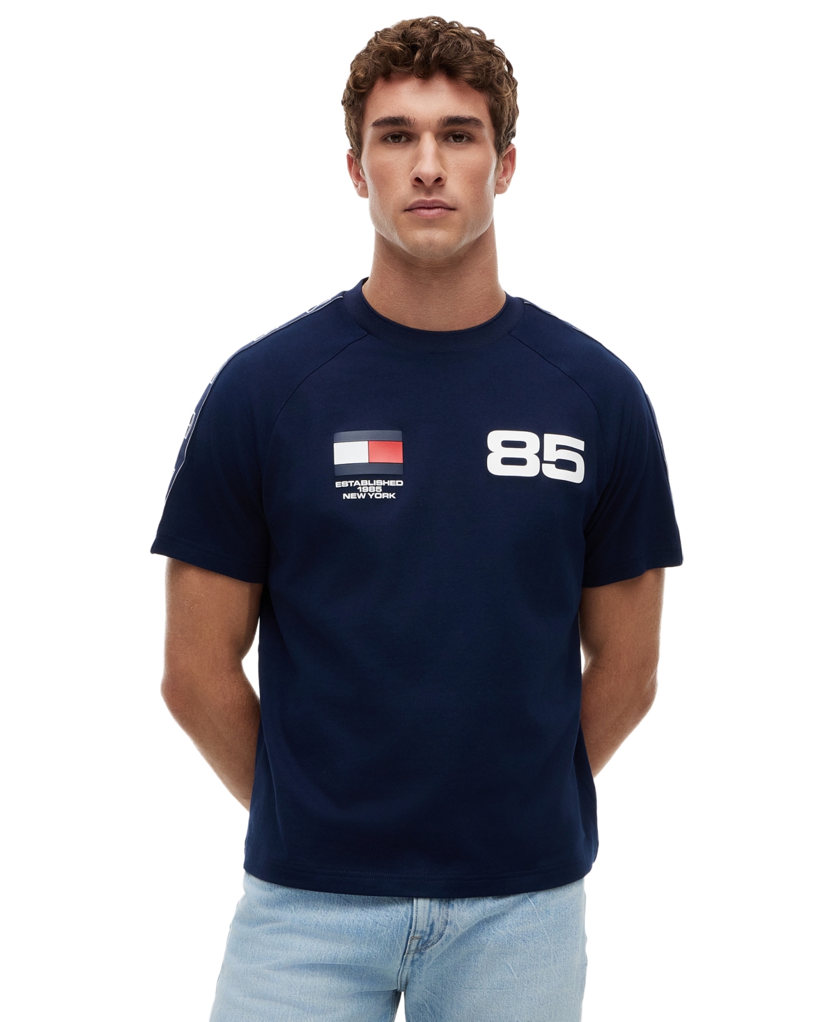 Click here for Tommy Hilfiger Mens Countries Graphic Relaxed-Fit... prices