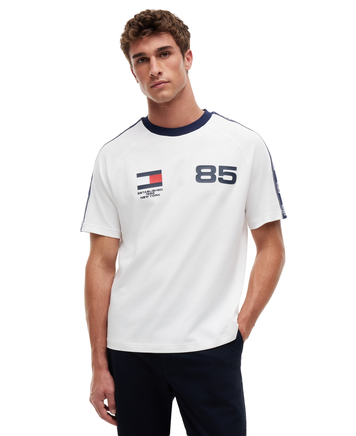 Click here for Tommy Hilfiger Mens Countries Graphic Relaxed-Fit... prices