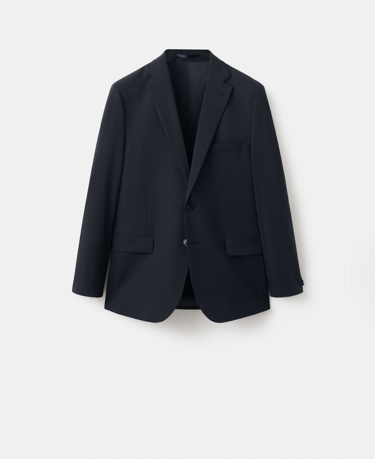 Click here for Mango Mens London Regular-Fit Suit Blazer - Navy prices