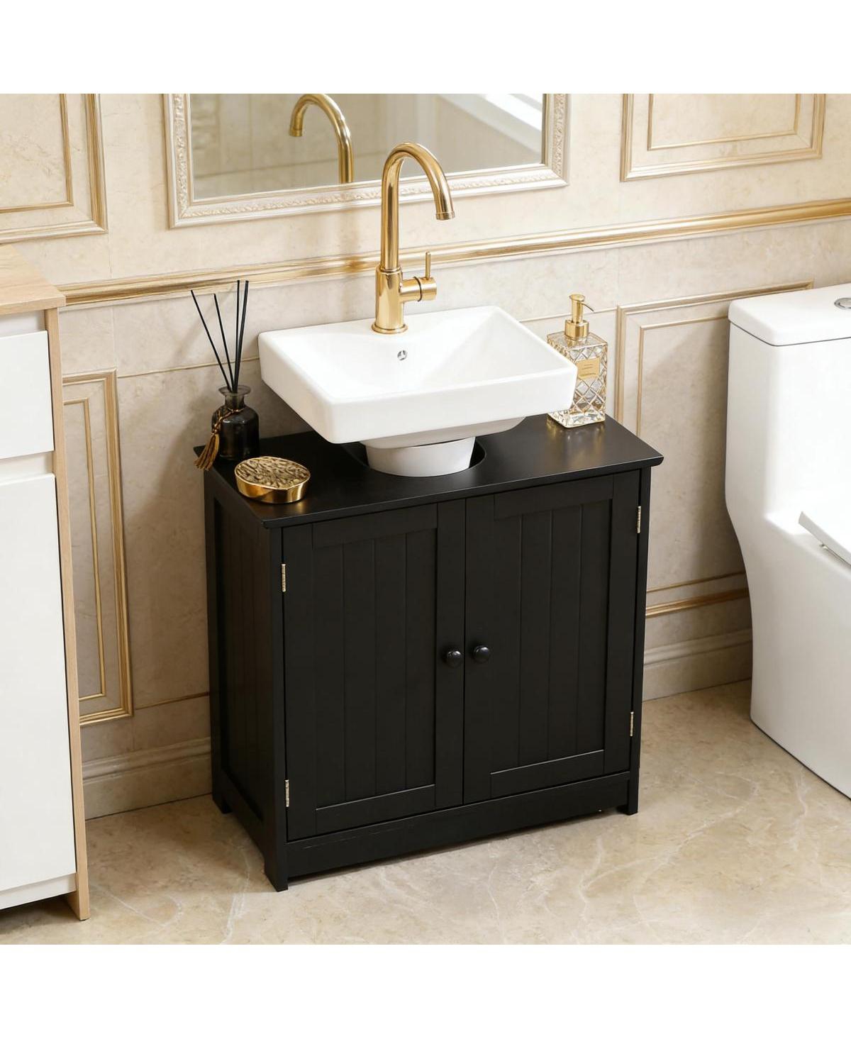Click here for Sillysis 23.5 Inch Under Sink Bathroom Cabinet  Md... prices