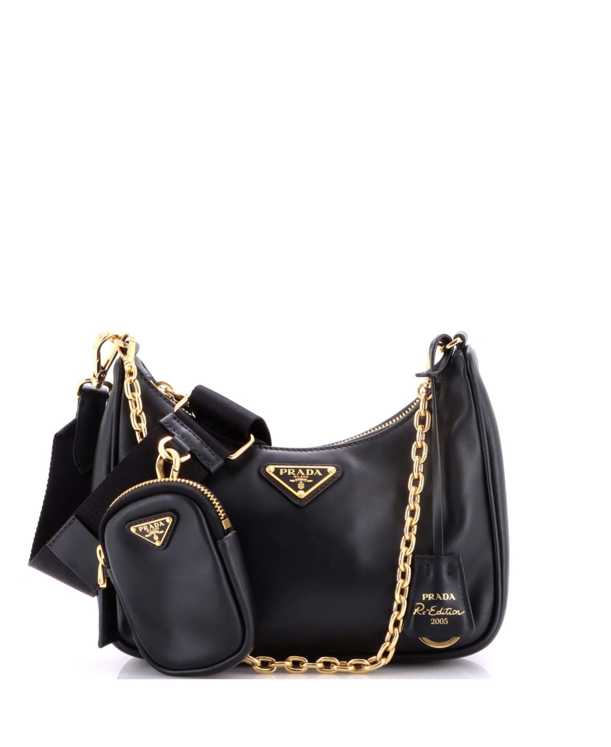 Click here for Pre-Owned Prada Small Re-Edition 2005 Shoulder Bag... prices