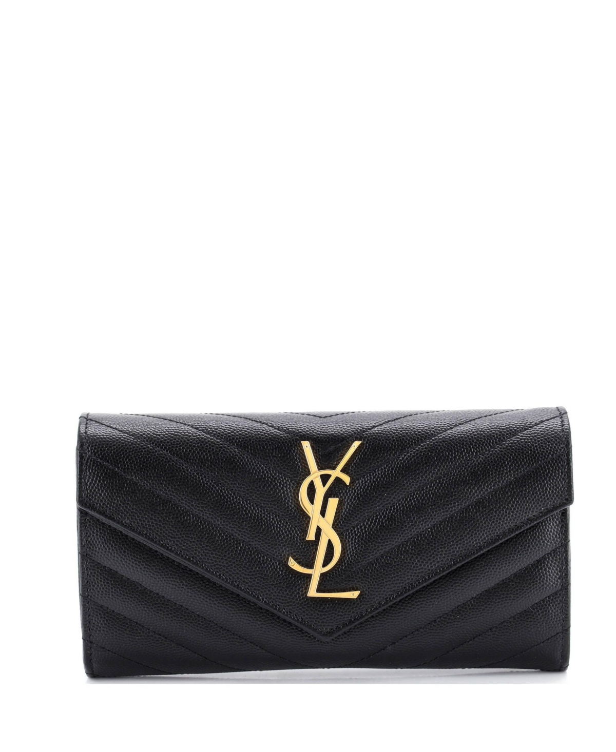 Click here for Pre-Owned Saint Laurent Large Classic Monogram Fla... prices