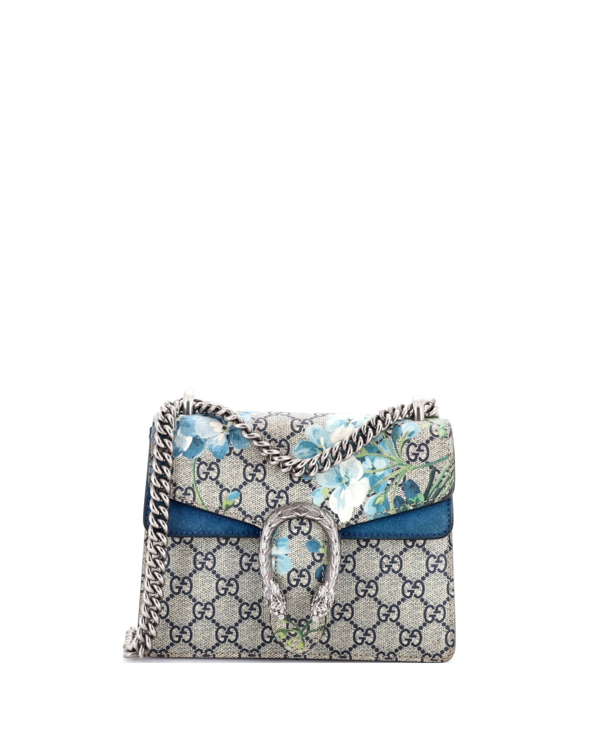 Click here for Pre-Owned Gucci Mini Dionysus Bag Blooms Print Gg... prices
