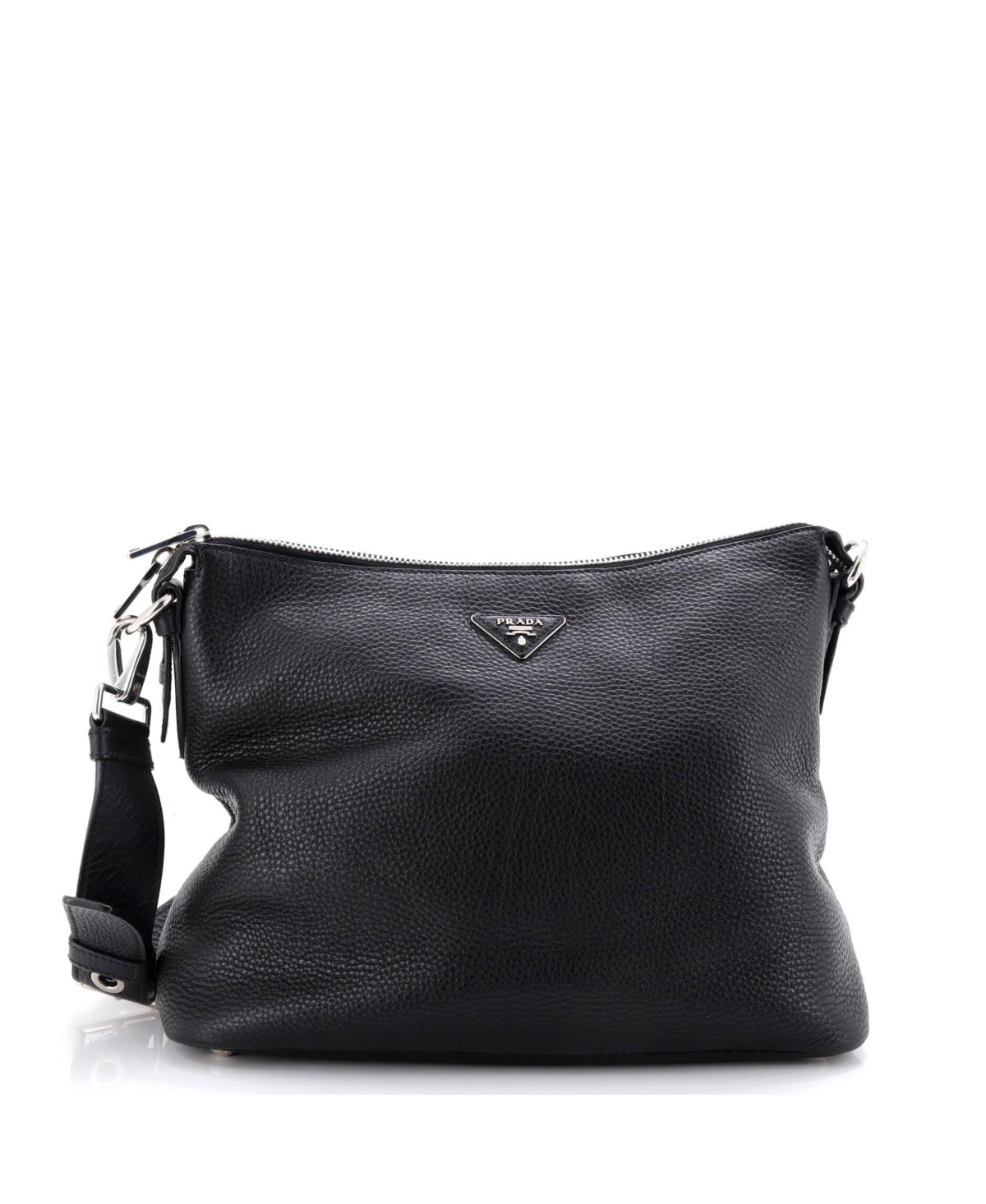 Click here for Pre-Owned Prada Medium Flat Messenger Bag Vitello... prices