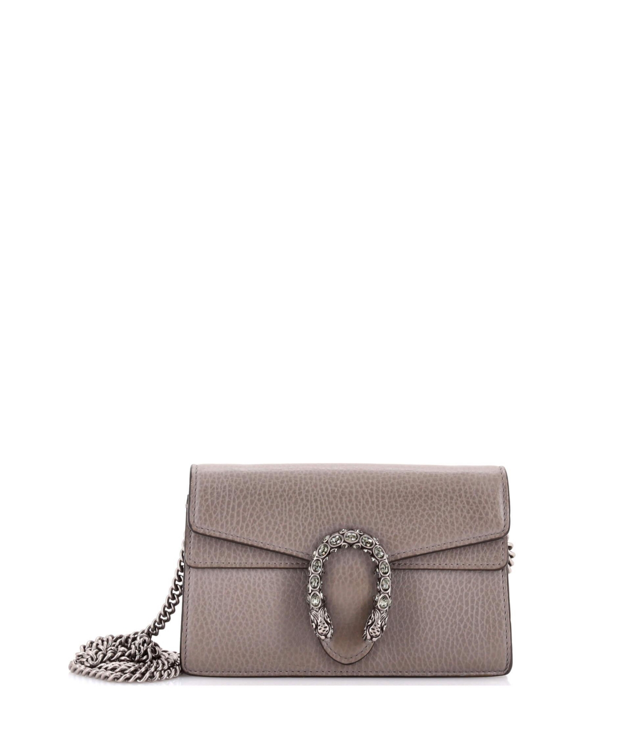 Click here for Pre-Owned Gucci Super Mini Dionysus Bag Leather -... prices