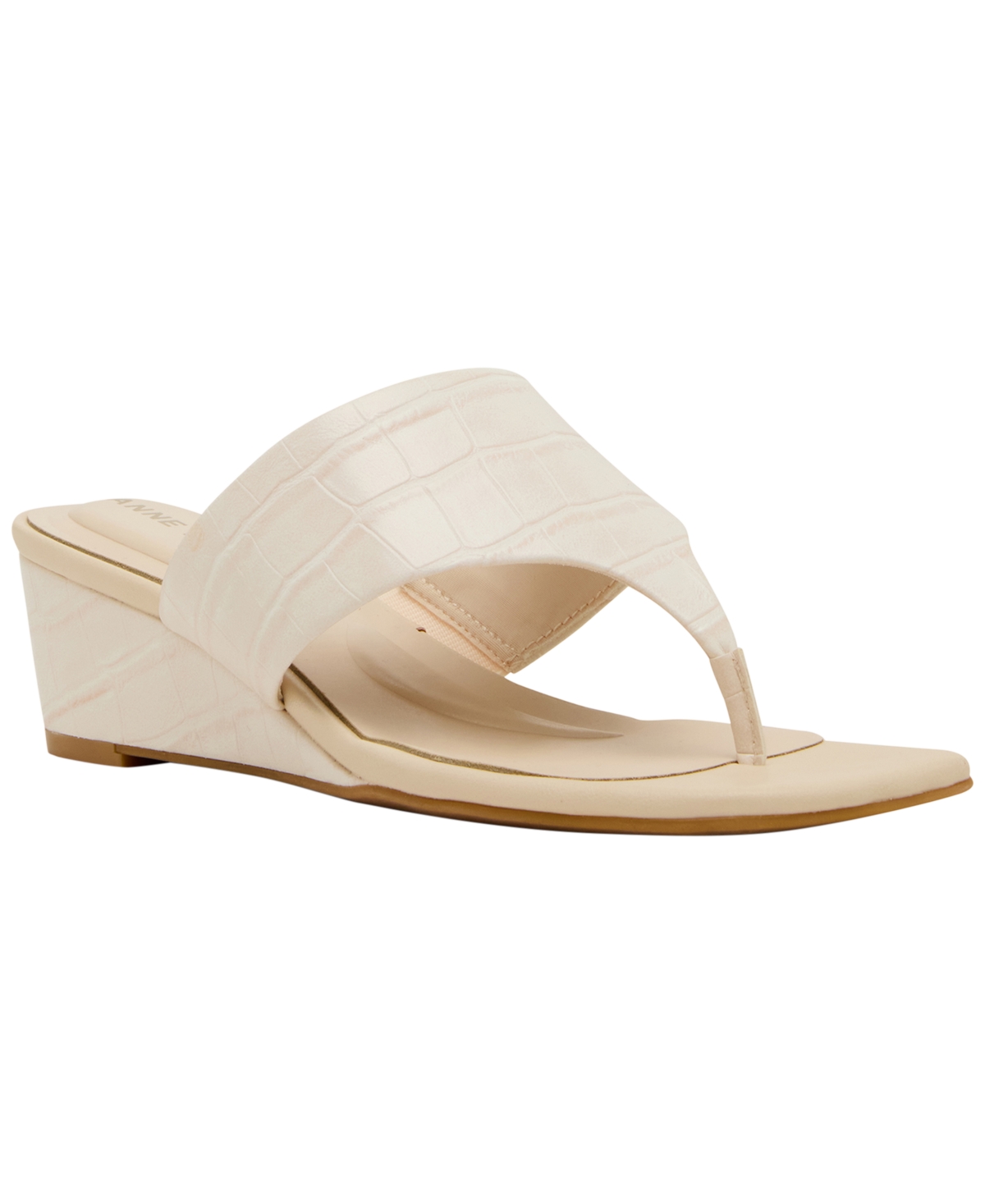 Click here for Anne Kling Womens Willing Slip-On Sandals - Bone C... prices