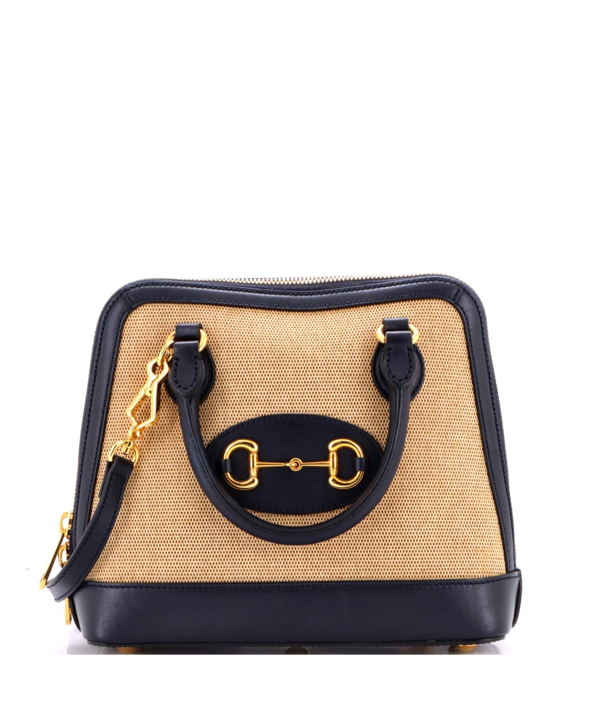 Click here for Pre-Owned Gucci Mini Horsebit 1955 Top Handle Bag... prices
