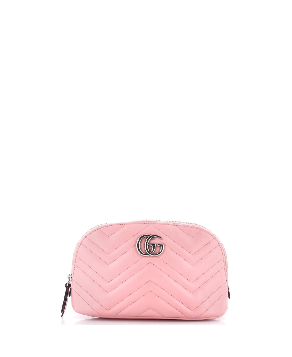 Click here for Pre-Owned Gucci Large Gg Marmont Cosmetic Case Mat... prices