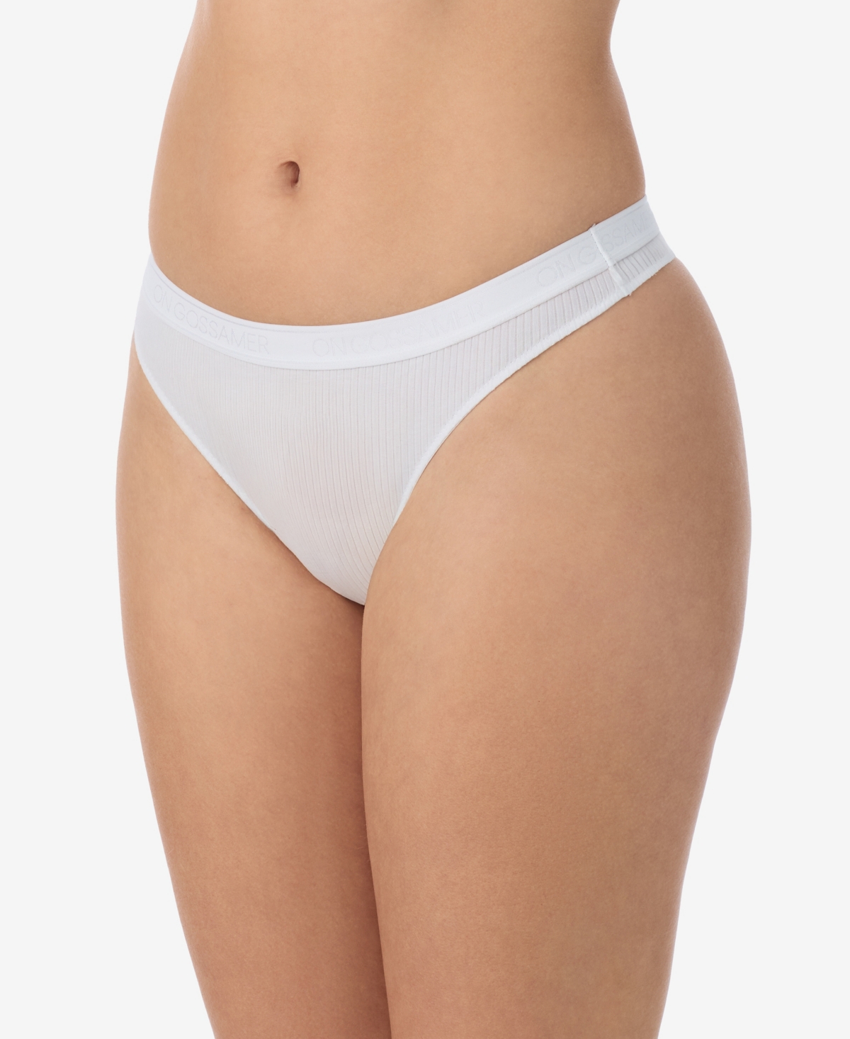 Click here for On Gossamer Womens Cabana Cotton Rib Hip G Thong -... prices