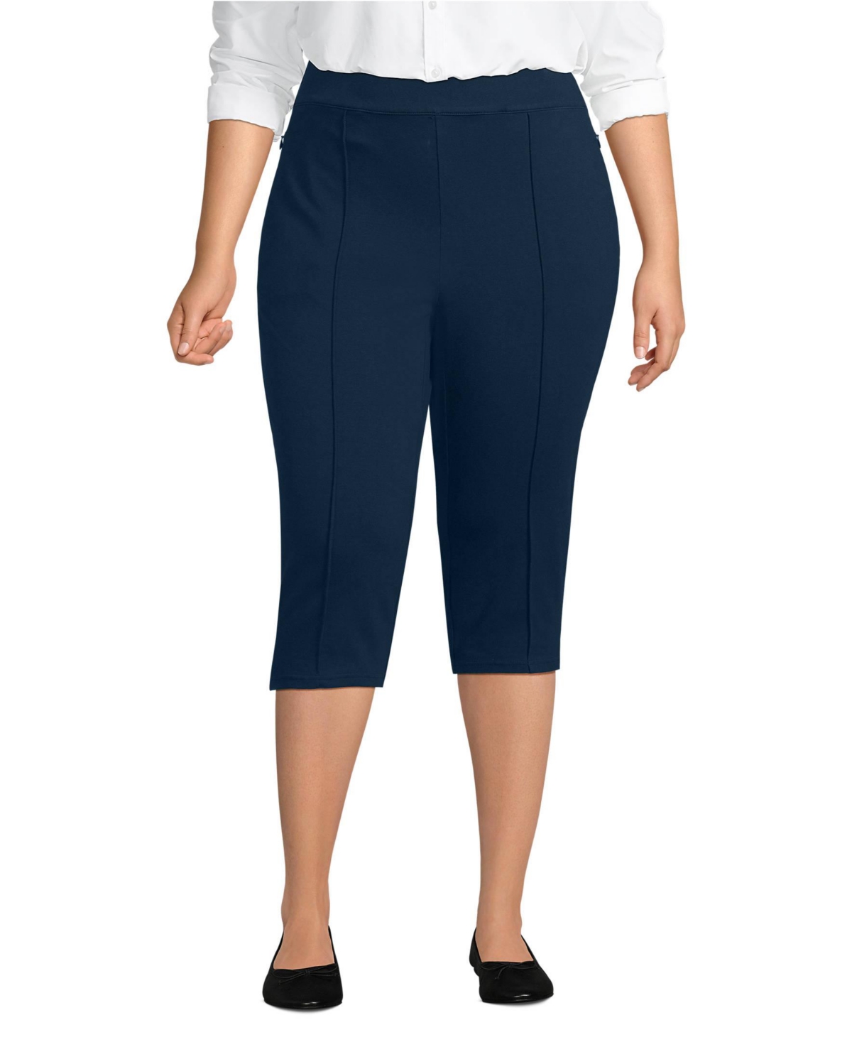 Click here for Lands End Womens Plus Size Starfish High Rise Pint... prices