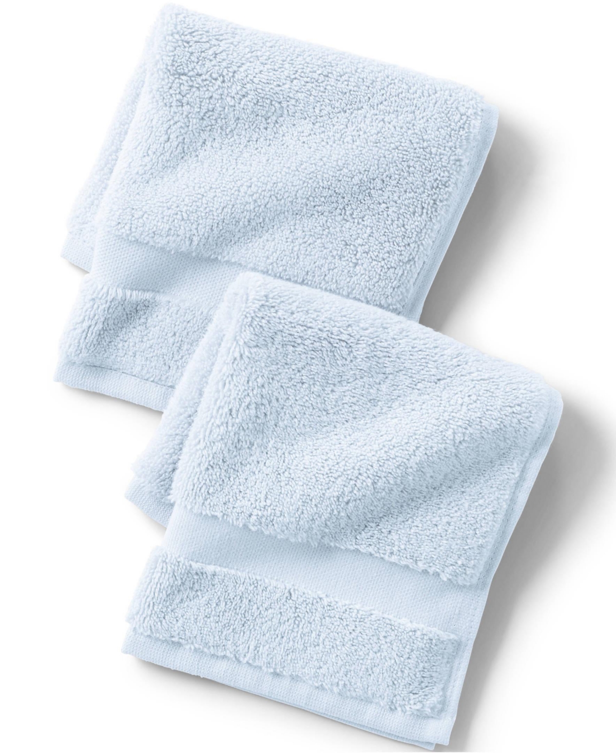 Click here for Lands End Essential Cotton 2-Piece Washcloth Set -... prices