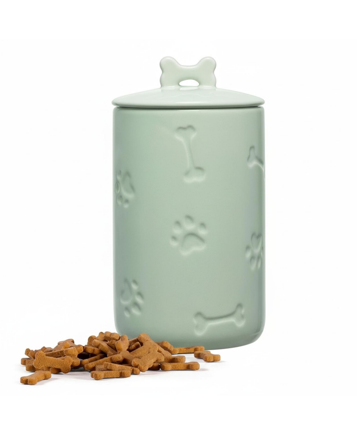 Click here for Aronkl Ceramic Pet Treat Jar Airtight Large Food S... prices