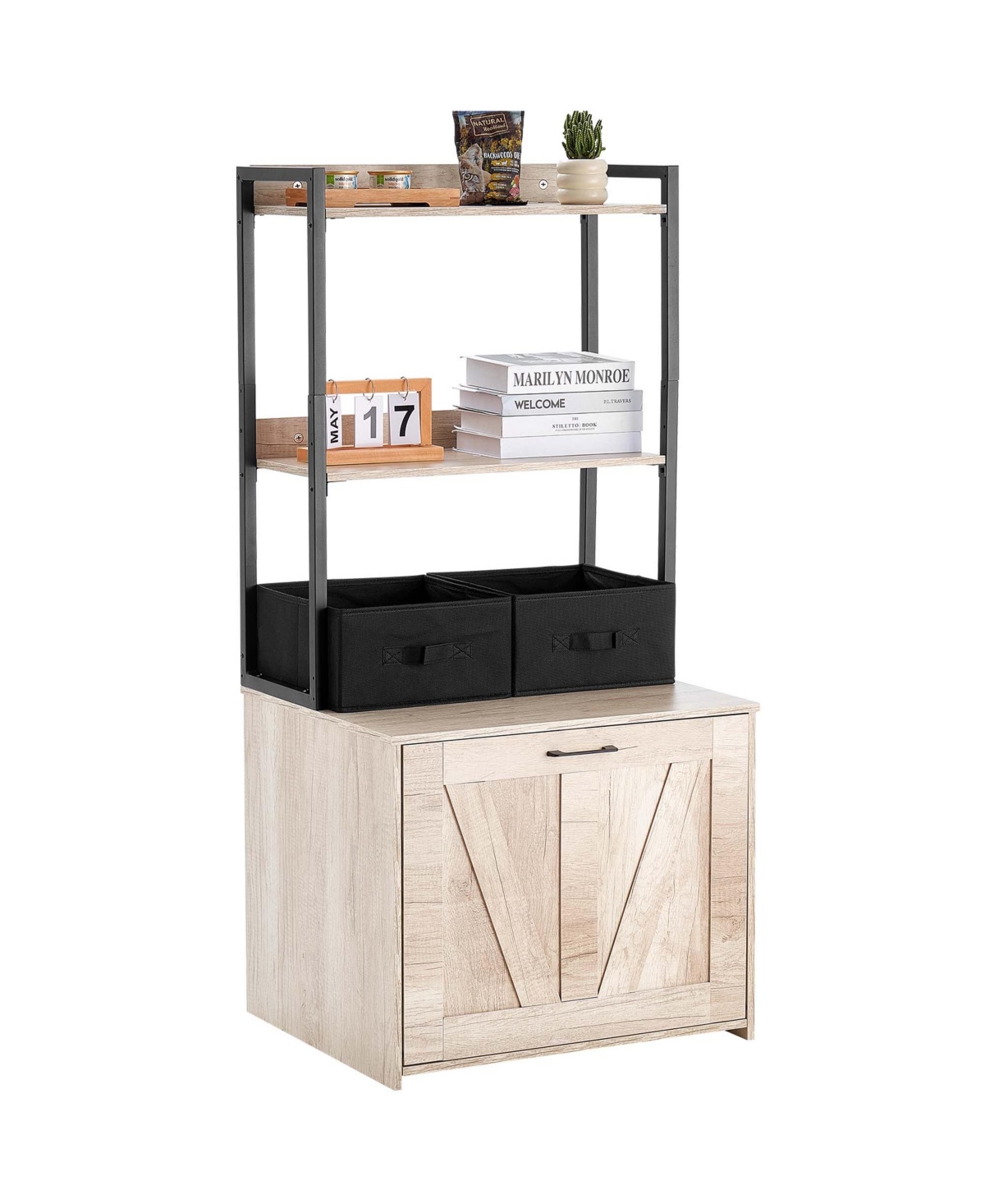 Click here for Aostirmotor Cat Litter Box Enclosure Furniture Hid... prices