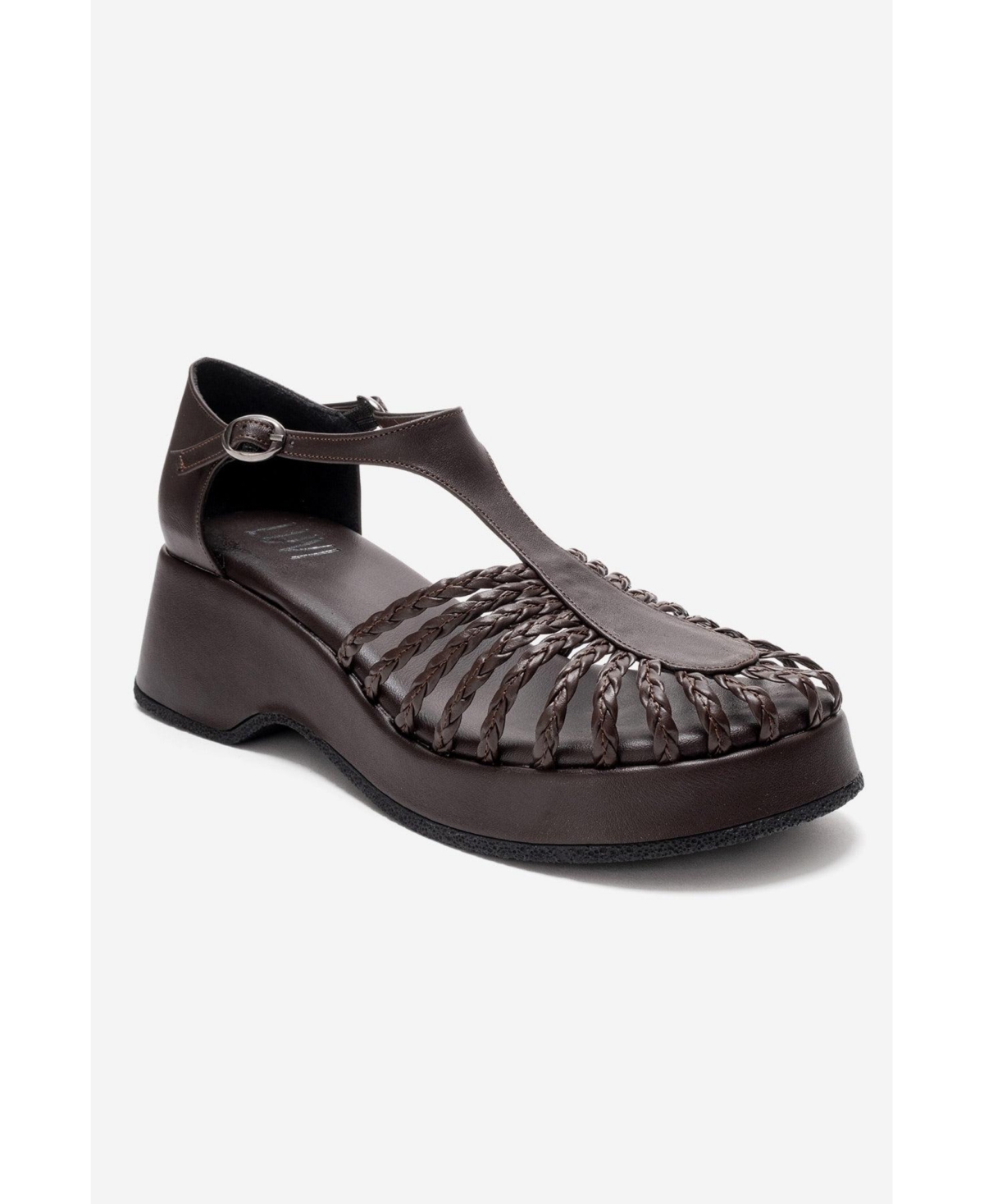 Click here for Prologue Shoes Womens Barry Woven Wedge Sandal - B... prices