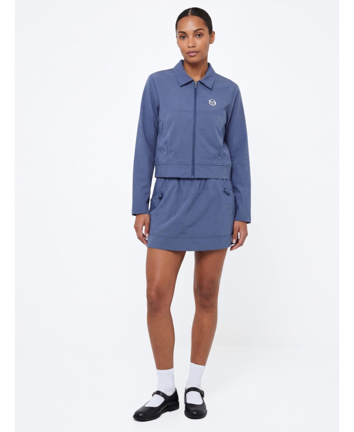Click here for Sergio Tacchini Womens Aria Track Jacket - Blue in... prices