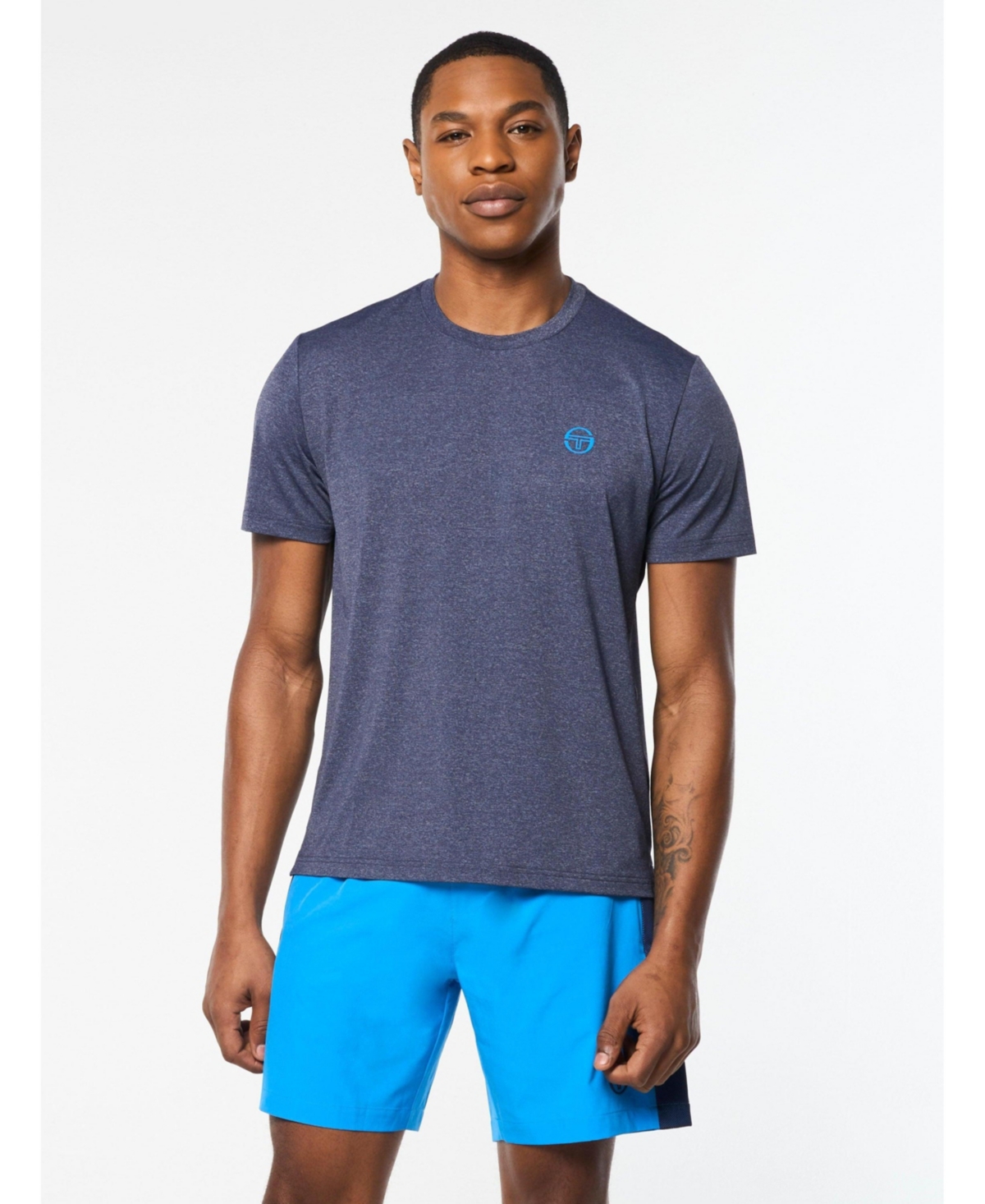 Click here for Sergio Tacchini Mens Elio Performance T-shirt - Ec... prices