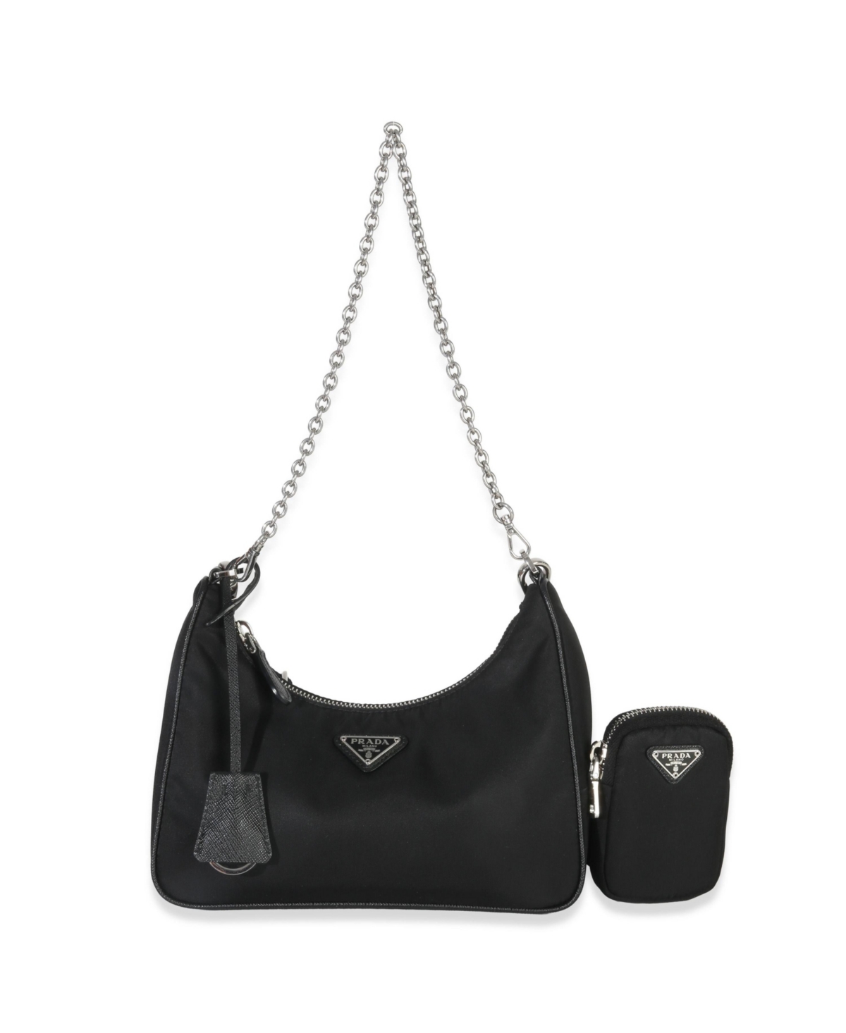 Click here for Pre-Owned Prada Black Re-Nylon Re-Edition 2005 Bag... prices