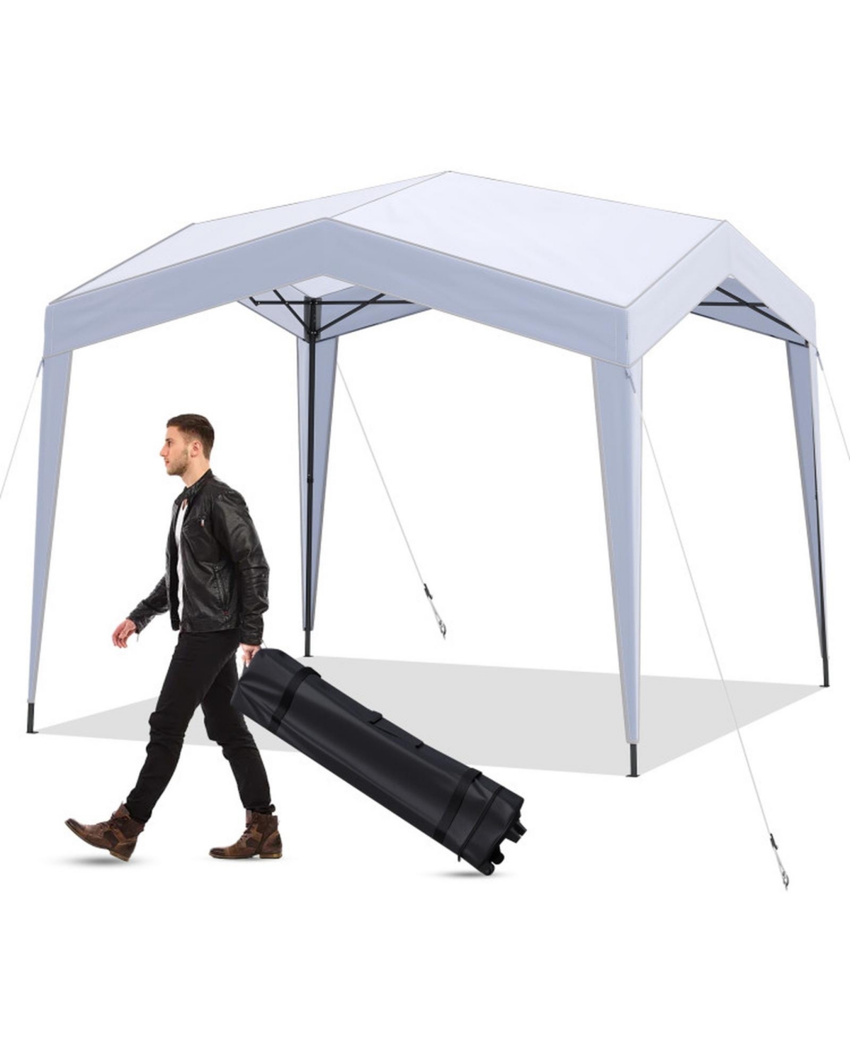 Click here for Gouun 10 x 10 ft Pop Up Canopy Tent with Corner Lo... prices