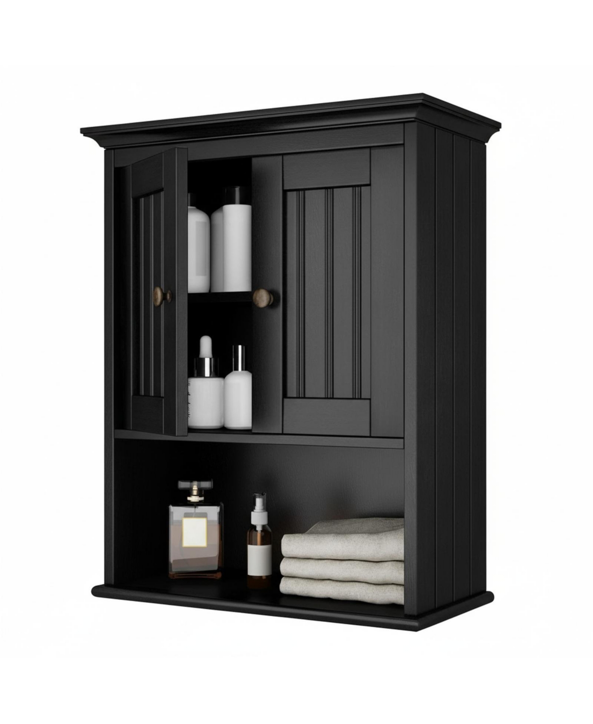 Click here for Yigii Wood Wall Cabinet Bathroom Storage Rustic Mo... prices