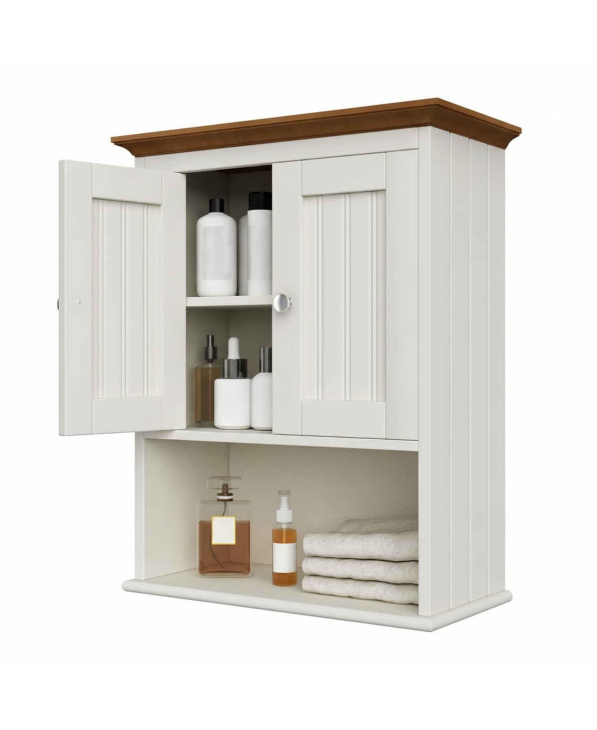 Click here for Yigii Wood Wall Cabinet Bathroom Storage Rustic Mo... prices