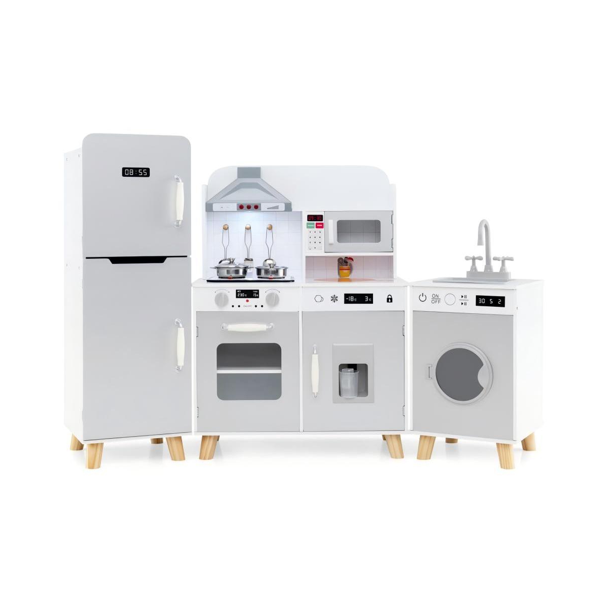 Click here for Hongge Kids Kitchen Playset 3 in 1 with Refrigerat... prices