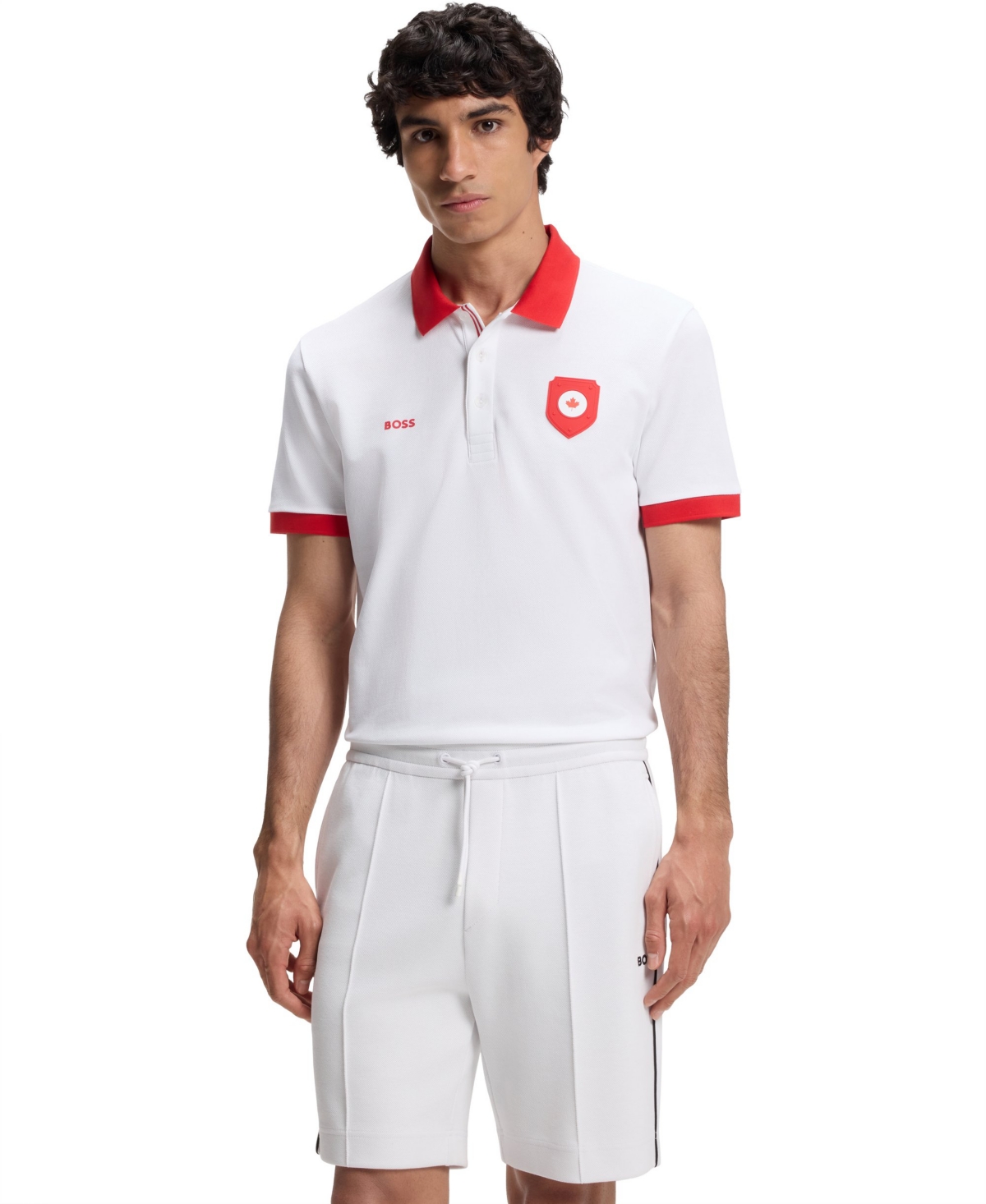 Click here for Boss by Hugo Boss Mens Paddy Canada Country Flag T... prices