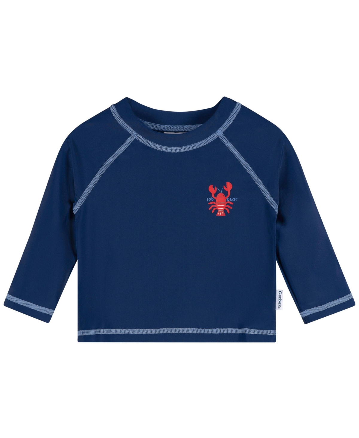 Click here for Gerber Toddler Rashguard Top  Navy  5T - Navy prices
