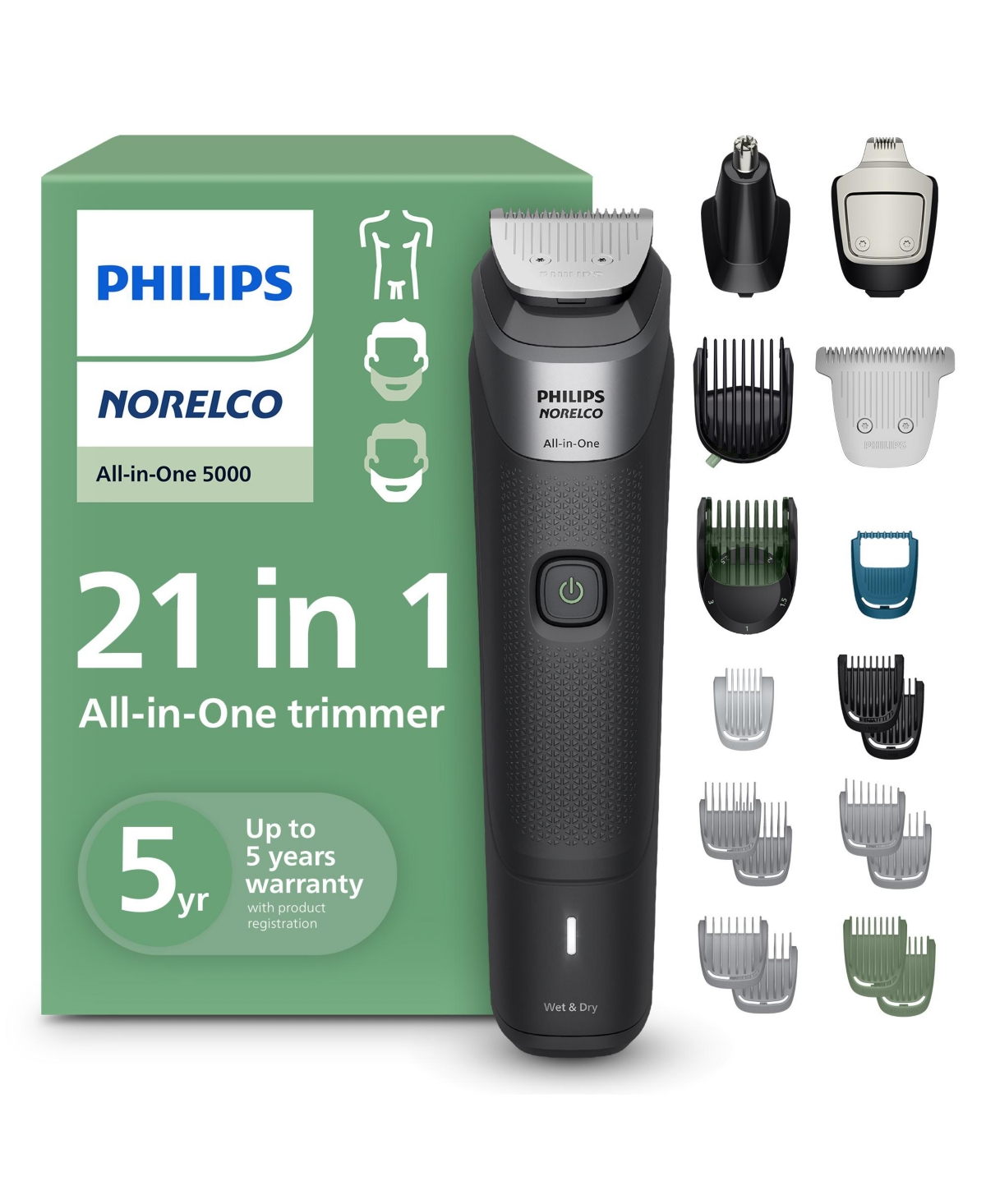 Click here for Philips Norelco All-In-One 5000 Beard  Face  Hair... prices