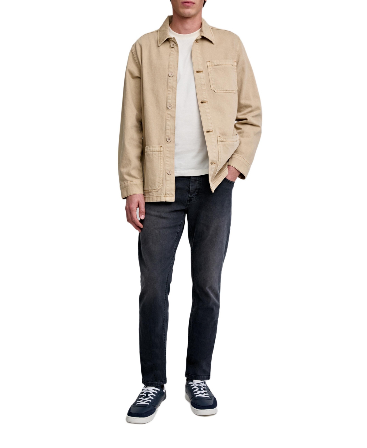 Click here for Scalpers Mens Slim Jeans - Black prices