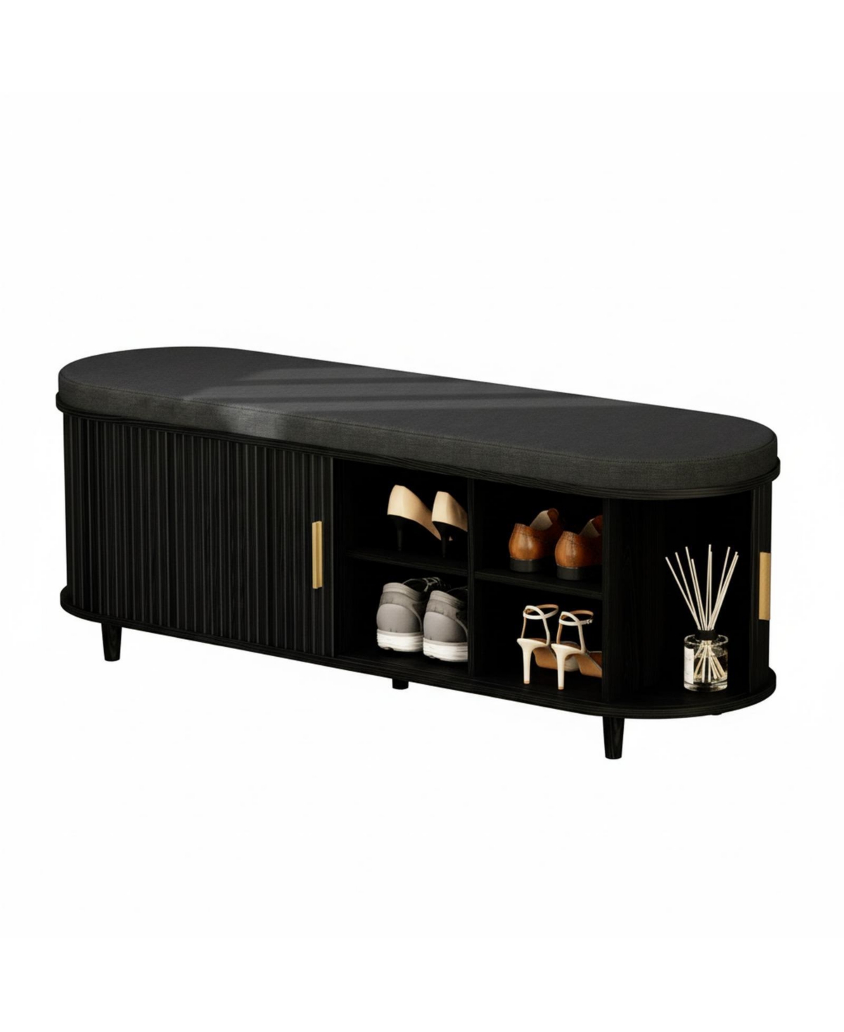 Click here for Yigii 2-Tier Storage Shoe Bench Thickened Padded S... prices