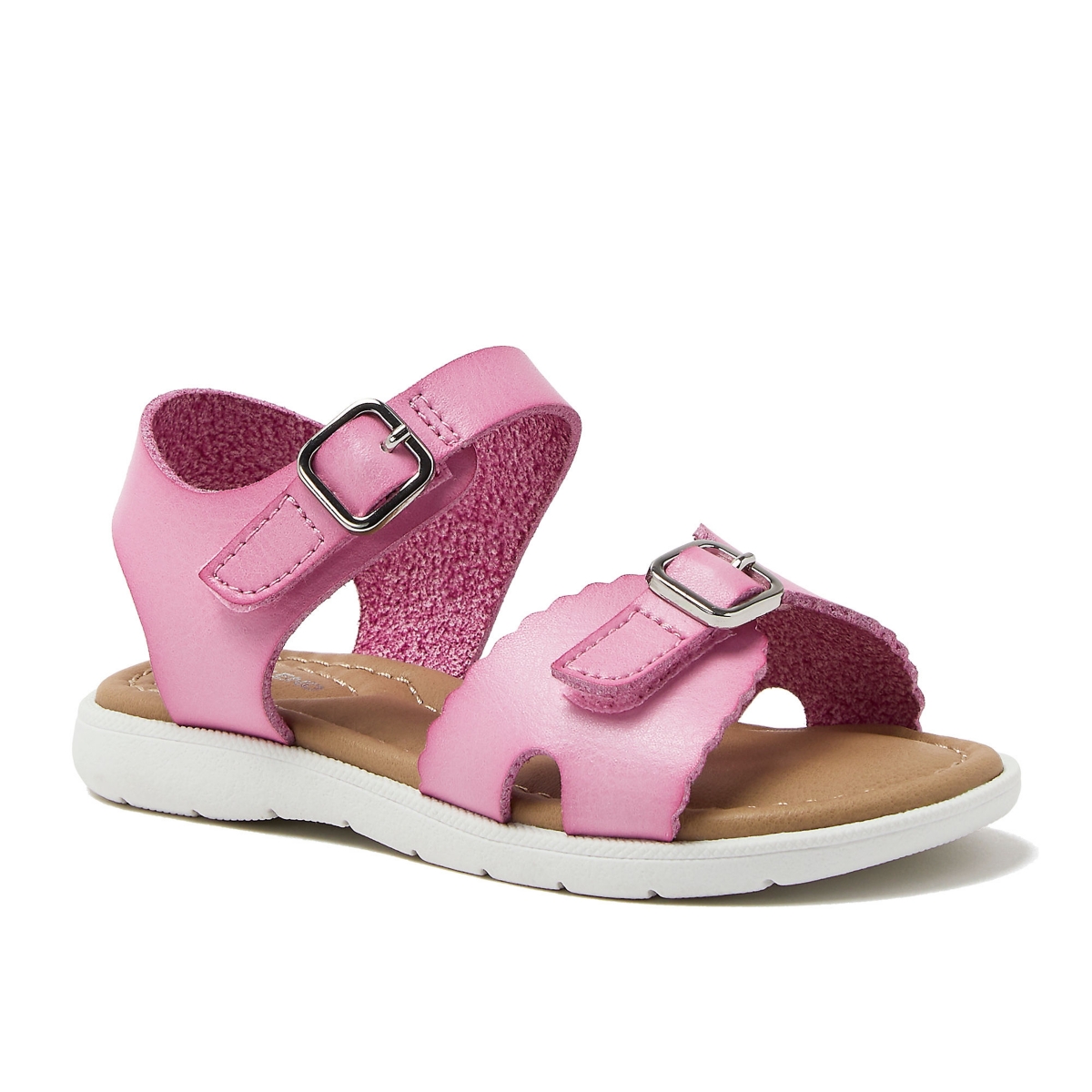 Click here for Lands End Little Girls Easy On Scalloped Sandals -... prices