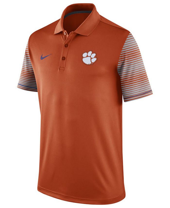 Nike Men's Clemson Tigers Early Season Coach Polo Shirt - Macy's