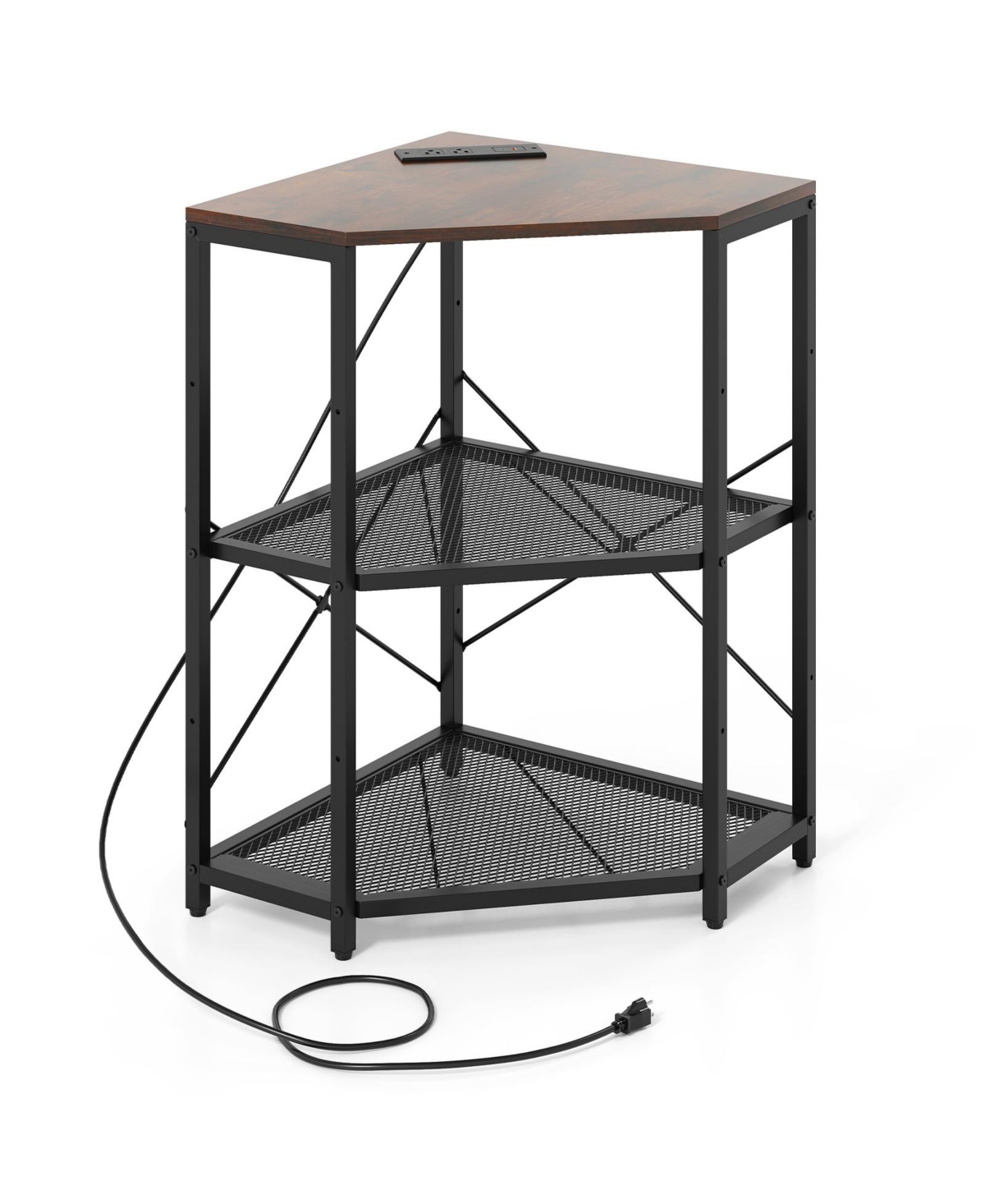 Click here for Sugift Corner Printer Stand with Power Outlet and... prices