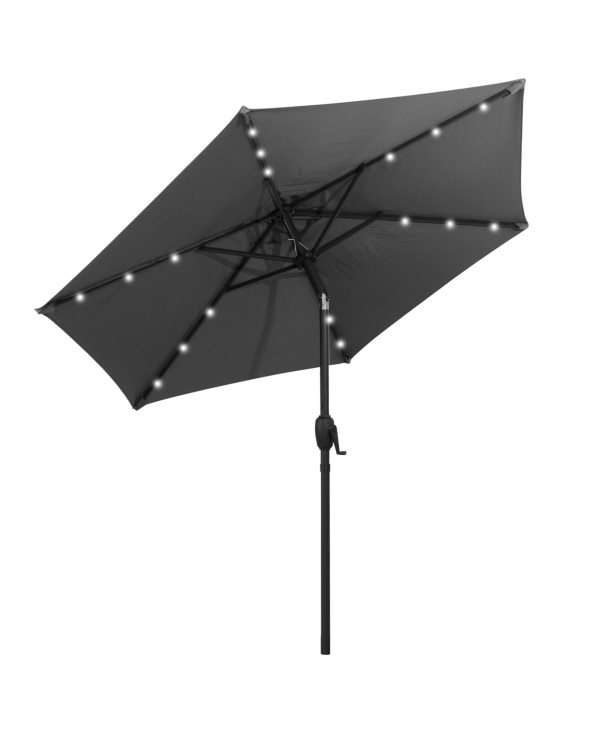 Click here for Sugift 7.5 ft Solar Powered Patio Umbrella with Le... prices