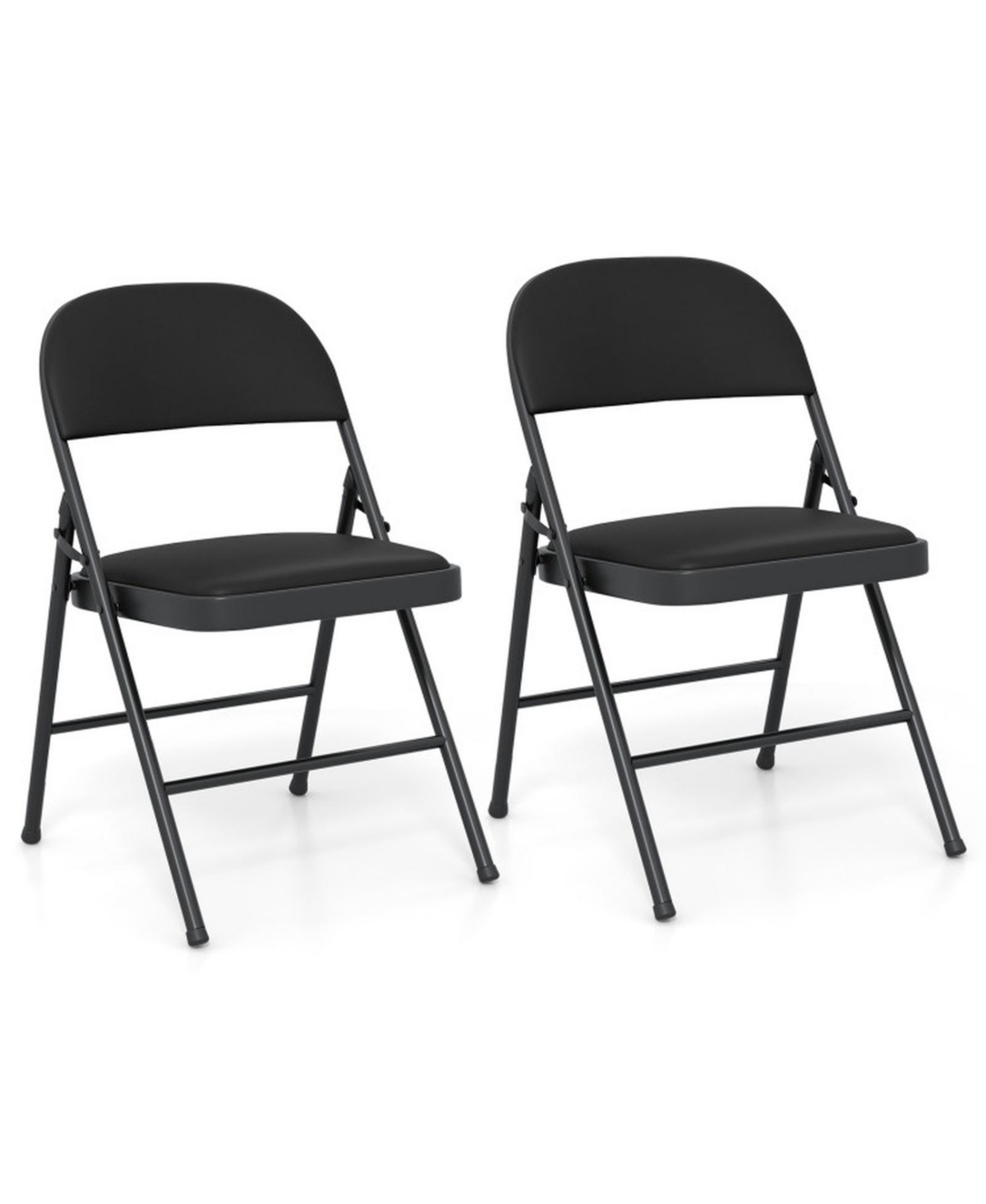 Click here for Gouun Padded Folding Chairs 2-Pack with Reinforced... prices